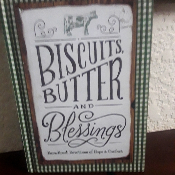 Other | Biscuits Butter And Blessings Farm Fresh Devotions For Hope Comfort | Poshmark